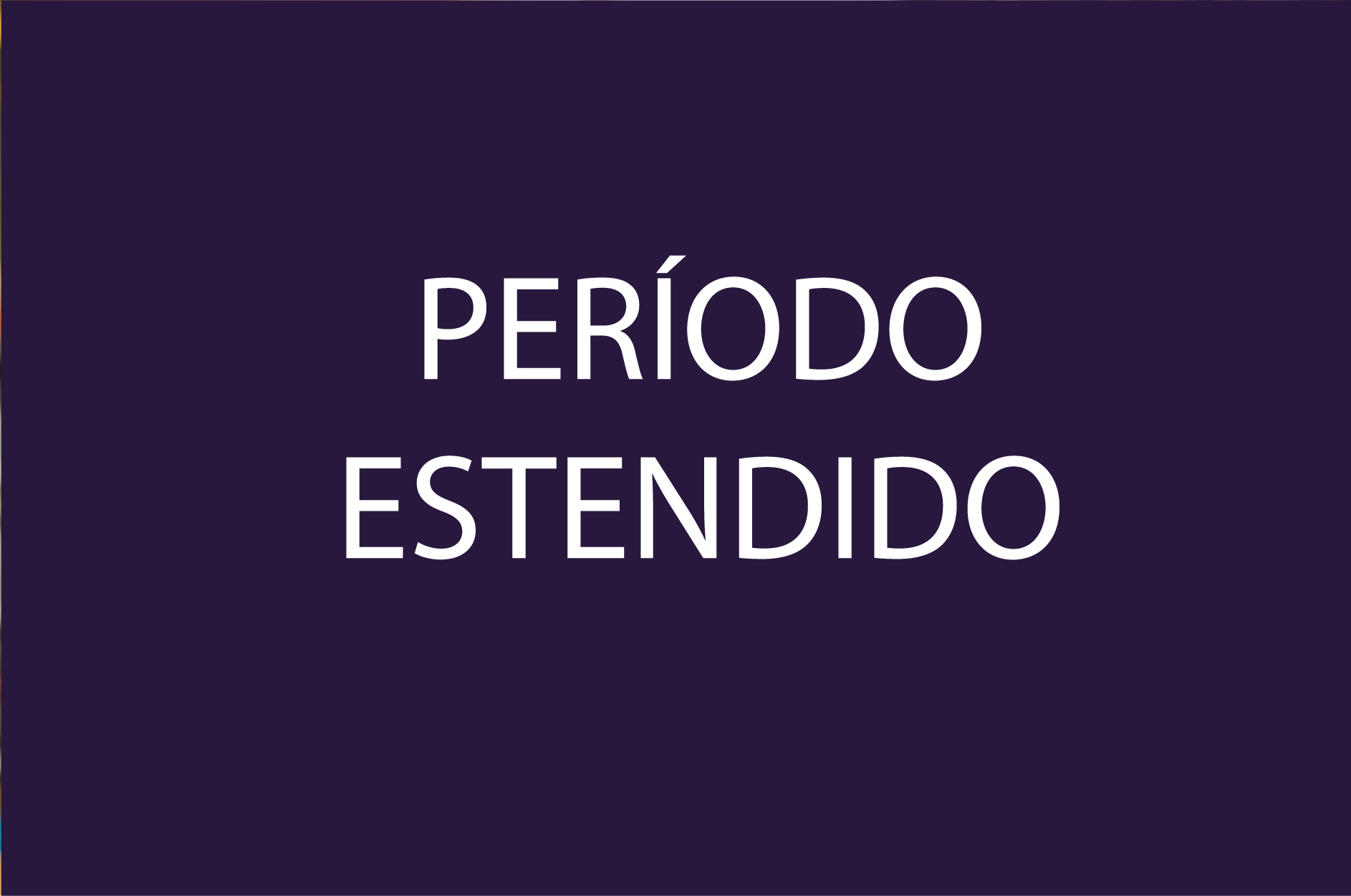 PERÍODO ESTENDIDO - BLOG - Colegio BIS